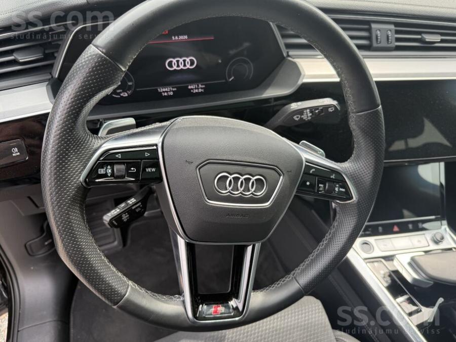 Melns Audi E-Tron 2021 Rīga, ar dzinēja tilpumu 0.00 L un nobraukumu 124 tūkst. km par 29555 €, foto 20 vietnē AUTOMOTO.COM.LV
