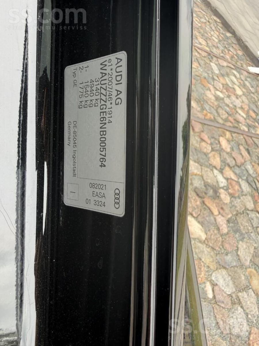 Melns Audi E-Tron 2021 Rīga, ar dzinēja tilpumu 0.00 L un nobraukumu 124 tūkst. km par 29555 €, foto 28 vietnē AUTOMOTO.COM.LV