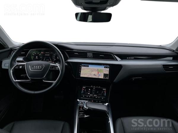 Black Audi E-Tron 2021 in Riga, with an engine capacity of 0.00 L and mileage of 37 thousand km for 29500 €, photo 8 on AUTOMOTO.COM.LV