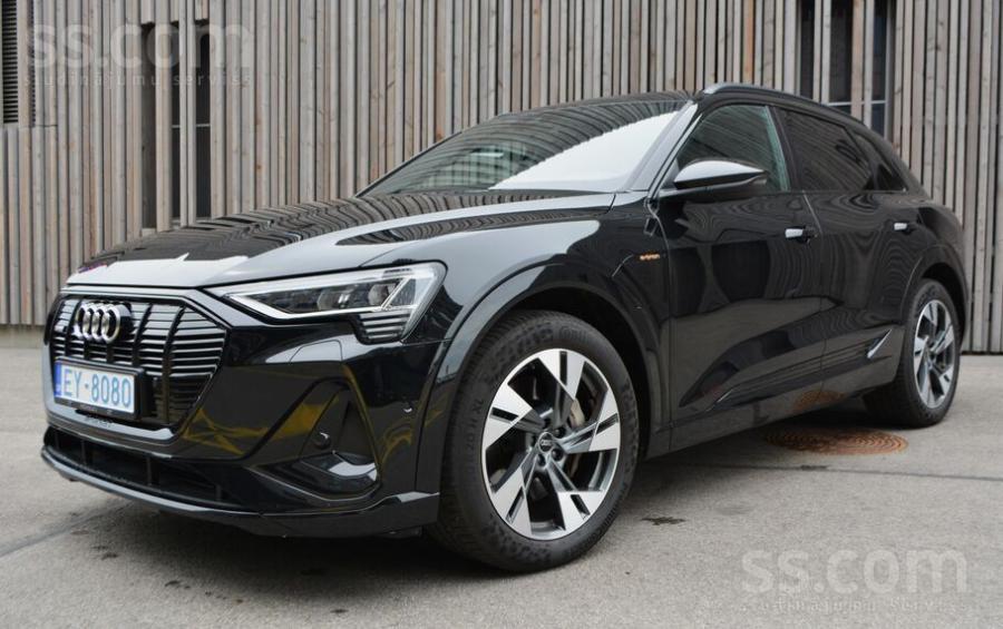 Melns Audi E-Tron 2021 Rīga, ar dzinēja tilpumu 0.00 L un nobraukumu 125 tūkst. km par 25990 €, foto 3 vietnē AUTOMOTO.COM.LV