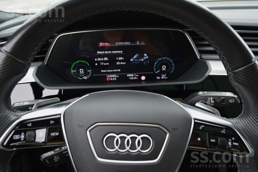 Melns Audi E-Tron 2021 Rīga, ar dzinēja tilpumu 0.00 L un nobraukumu 125 tūkst. km par 25990 €, foto 16 vietnē AUTOMOTO.COM.LV