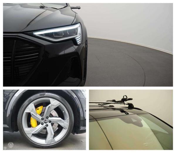 Black Audi E-Tron 2021 in Vilnius, with an engine capacity of 0.00 L and mileage of 71 thousand km for 46000 €, photo 7 on AUTOMOTO.COM.LV