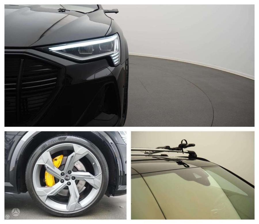 Melns Audi E-Tron 2021 Viļņa, ar dzinēja tilpumu 0.00 L un nobraukumu 71 tūkst. km par 46000 €, foto 8 vietnē AUTOMOTO.COM.LV