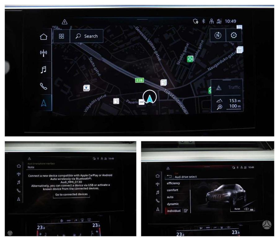 Melns Audi E-Tron 2021 Viļņa, ar dzinēja tilpumu 0.00 L un nobraukumu 71 tūkst. km par 46000 €, foto 25 vietnē AUTOMOTO.COM.LV