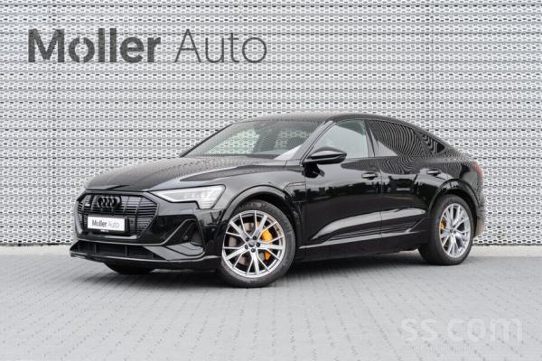 Black Audi E-Tron 2021 in Riga, with an engine capacity of 0.00 L and mileage of 89 thousand km for 28300 €, photo 1 on AUTOMOTO.COM.LV
