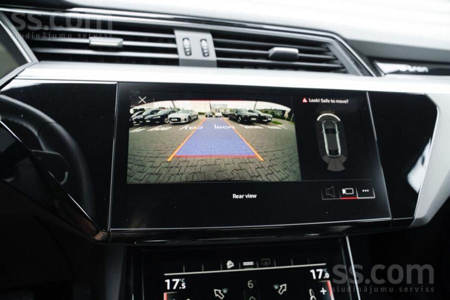 Melns Audi E-Tron 2021 Rīga, ar dzinēja tilpumu 0.00 L un nobraukumu 89 tūkst. km par 28300 €, foto 17 vietnē AUTOMOTO.COM.LV