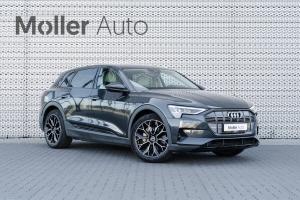 Black Audi E-Tron 2021 in Marupe, with an engine capacity of 0.00 L and mileage of 61 thousand km for 38950 €, photo 3 on AUTOMOTO.COM.LV
