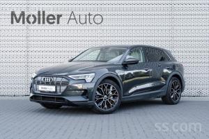 Melns Audi E-Tron 2021 Rīga, ar dzinēja tilpumu 0.00 L un nobraukumu 61 tūkst. km par 38950 €, foto  vietnē AUTOMOTO.COM.LV