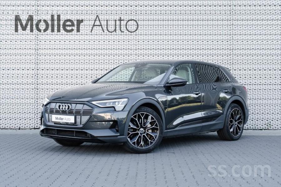 Melns Audi E-Tron 2021 Rīga, ar dzinēja tilpumu 0.00 L un nobraukumu 61 tūkst. km par 38950 €, foto 1 vietnē AUTOMOTO.COM.LV