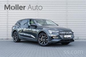 Black Audi E-Tron 2021 in Riga, with an engine capacity of 0.00 L and mileage of 61 thousand km for 38950 €, photo 1 on AUTOMOTO.COM.LV