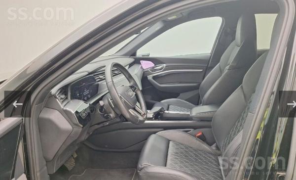 Melns Audi E-Tron 2021 Rīga, ar dzinēja tilpumu 0.00 L un nobraukumu 61 tūkst. km par 31950 €, foto 7 vietnē AUTOMOTO.COM.LV