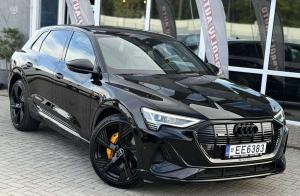 Melns Audi E-Tron 2021 Radviliškis, ar dzinēja tilpumu 0.00 L un nobraukumu 54 tūkst. km par 33578 €, foto 3 vietnē AUTOMOTO.COM.LV