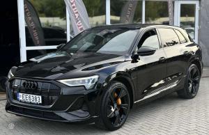 Melns Audi E-Tron 2021 Radviliškis, ar dzinēja tilpumu 0.00 L un nobraukumu 54 tūkst. km par 33578 €, foto 4 vietnē AUTOMOTO.COM.LV