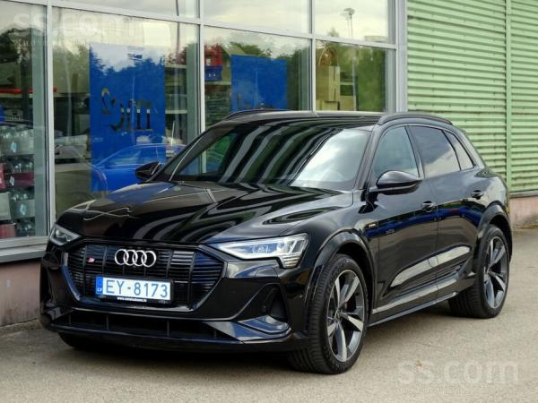 Melns Audi E-Tron 2021 Rīga, ar dzinēja tilpumu 0.00 L un nobraukumu 195 tūkst. km par 24900 €, foto 1 vietnē AUTOMOTO.COM.LV
