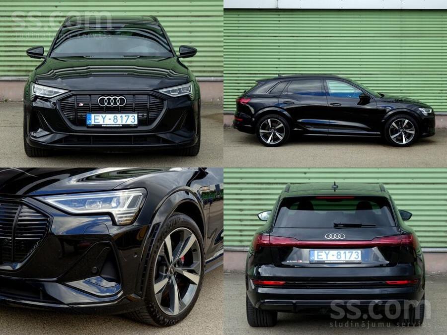 Черный Ауди E-Tron 2021 в Рига, объемом двигателя 0.00 л и пробегом 195 тыс. км за 24900 €, фото 12 на AUTOMOTO.COM.LV