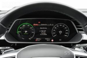 Black Audi E-Tron 2021 in Riga, with an engine capacity of 0.00 L and mileage of 88 thousand km for 32500 €, photo 18 on AUTOMOTO.COM.LV