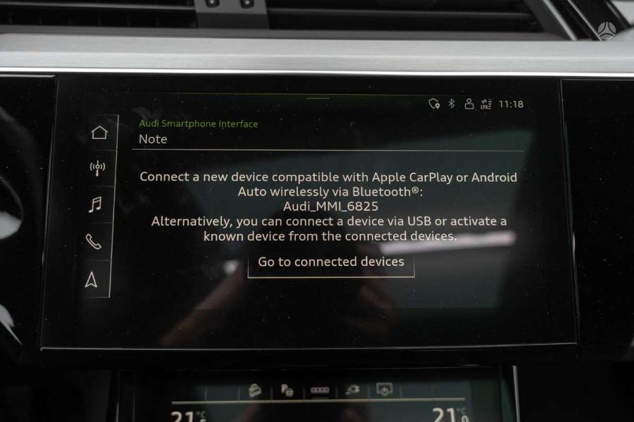Черный Ауди E-Tron 2022 в Вильнюс, объемом двигателя 0.00 л и пробегом 41 тыс. км за 33450 €, фото 34 на AUTOMOTO.COM.LV