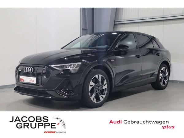 Black Audi E-Tron 2022 in Kaunas, with an engine capacity of 0.00 L and mileage of 51 thousand km for 32566 €, photo 1 on AUTOMOTO.COM.LV