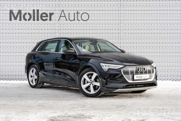 Black Audi E-Tron 2022 in Riga, with an engine capacity of 0.00 L and mileage of 54 thousand km for 34900 €, photo 2 on AUTOMOTO.COM.LV