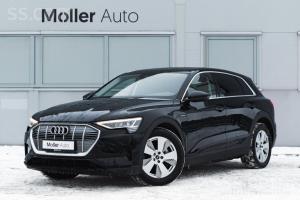 Black Audi E-Tron 2022 in Ventspils, with an engine capacity of 0.00 L and mileage of 74 thousand km for 30750 €, photo  on AUTOMOTO.COM.LV