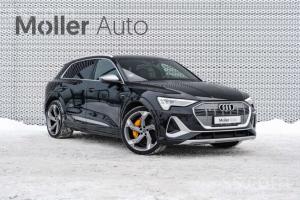 Black Audi E-Tron 2022 in Riga, with an engine capacity of 0.00 L and mileage of 75 thousand km for 50900 €, photo 2 on AUTOMOTO.COM.LV