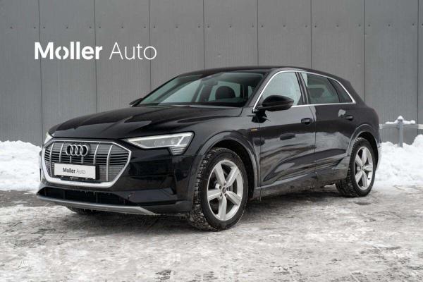 Black Audi E-Tron 2022 in Vilnius, with an engine capacity of 0.00 L and mileage of 46 thousand km for 34900 €, photo 1 on AUTOMOTO.COM.LV
