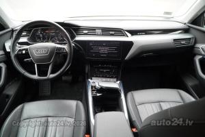 Black Audi E-Tron 2022 in Tallinn, with an engine capacity of 0.00 L and mileage of 25 thousand km for 38850 €, photo 12 on AUTOMOTO.COM.LV