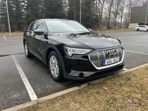 Black Audi E-Tron 2022 in Tallinn, with an engine capacity of 0.00 L and mileage of 27 thousand km for 28500 €, photo  on AUTOMOTO.COM.LV