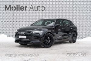 Black Audi E-Tron 2022 in Riga, with an engine capacity of 0.00 L and mileage of 51 thousand km for 41965 €, photo  on AUTOMOTO.COM.LV