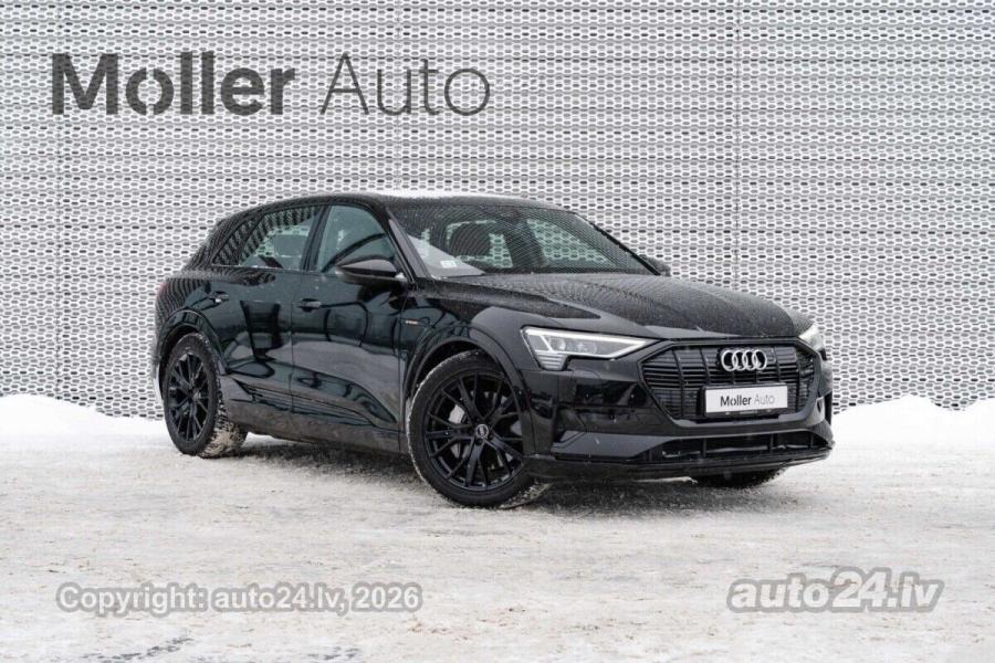 Black Audi E-Tron 2022 in Riga, with an engine capacity of 0.00 L and mileage of 51 thousand km for 41965 €, photo 3 on AUTOMOTO.COM.LV