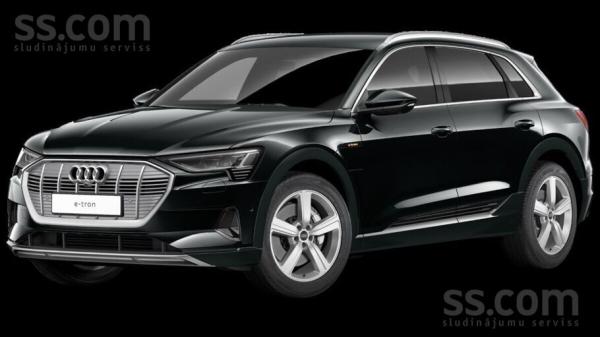 Черный Ауди E-Tron 2022 в Рига, объемом двигателя 0.00 л и пробегом 35 тыс. км за 31900 €, фото 1 на AUTOMOTO.COM.LV