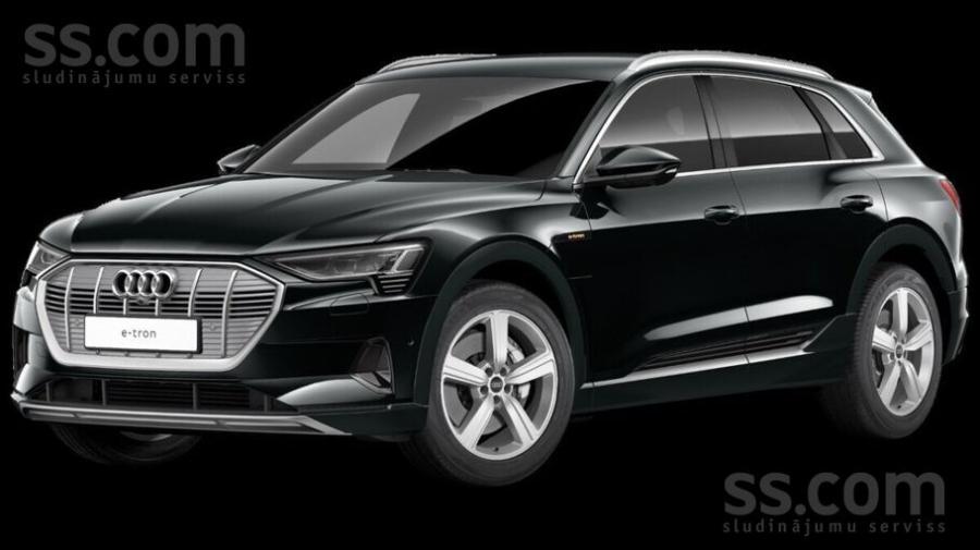 Черный Ауди E-Tron 2022 в Рига, объемом двигателя 0.00 л и пробегом 35 тыс. км за 31900 €, фото 1 на AUTOMOTO.COM.LV