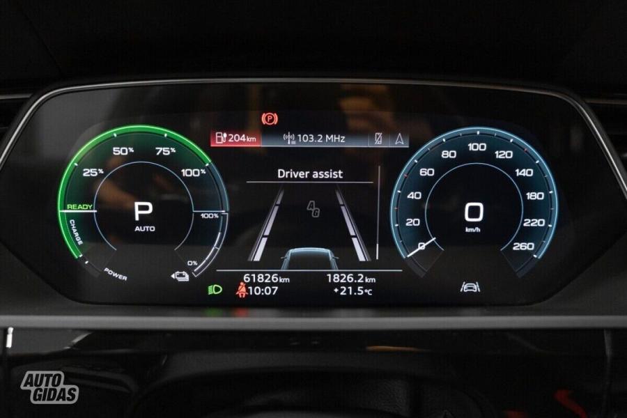 Черный Ауди E-Tron 2022 в Вильнюс, объемом двигателя 0.00 л и пробегом 62 тыс. км за 30900 €, фото 13 на AUTOMOTO.COM.LV