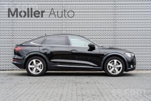 Black Audi E-Tron 2022 in Riga, with an engine capacity of 0.00 L and mileage of 28 thousand km for 37950 €, photo 6 on AUTOMOTO.COM.LV