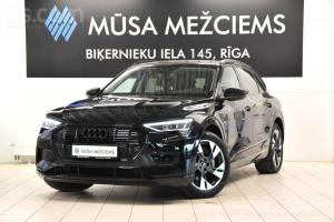 Black Audi E-Tron 2022 in Riga, with an engine capacity of 0.00 L and mileage of 136 thousand km for 30990 €, photo  on AUTOMOTO.COM.LV