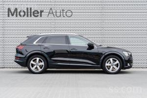 Black Audi E-Tron 2022 in Riga, with an engine capacity of 0.00 L and mileage of 35 thousand km for 32850 €, photo 6 on AUTOMOTO.COM.LV