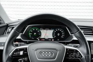 Black Audi E-Tron 2022 in Riga, with an engine capacity of 0.00 L and mileage of 35 thousand km for 32850 €, photo 16 on AUTOMOTO.COM.LV