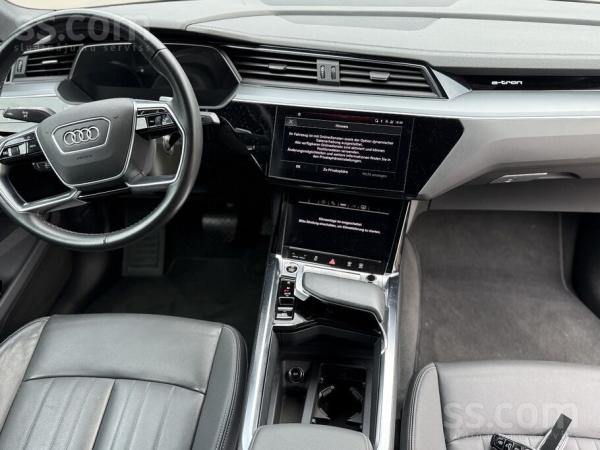 Black Audi E-Tron 2022 in Riga, with an engine capacity of 0.00 L and mileage of 138 thousand km for 24555 €, photo 10 on AUTOMOTO.COM.LV