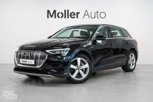 Black Audi E-Tron 2022 in Vilnius, with an engine capacity of 0.00 L and mileage of 58 thousand km for 29500 €, photo  on AUTOMOTO.COM.LV