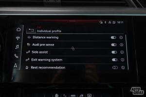 Black Audi E-Tron 2022 in Vilnius, with an engine capacity of 0.00 L and mileage of 58 thousand km for 29500 €, photo 14 on AUTOMOTO.COM.LV