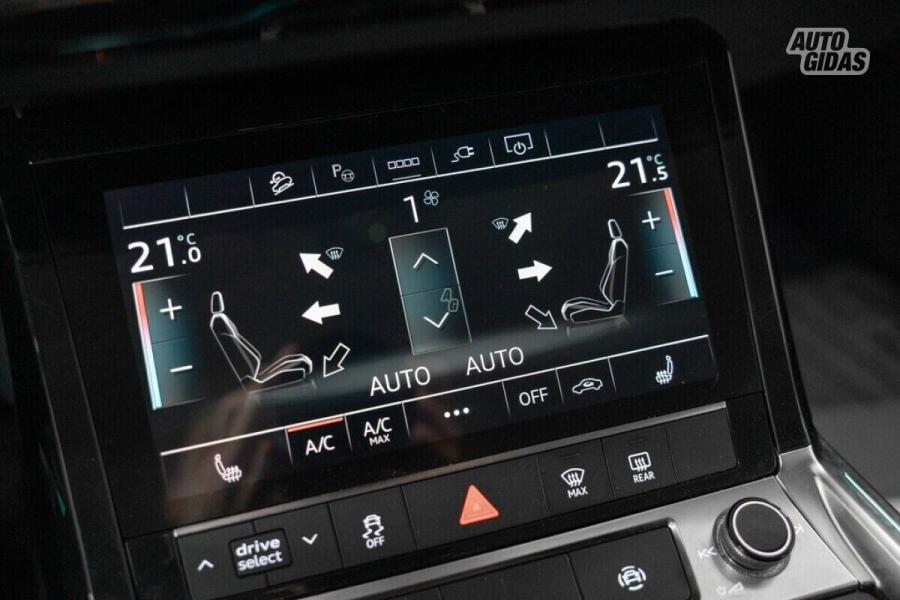 Black Audi E-Tron 2022 in Vilnius, with an engine capacity of 0.00 L and mileage of 58 thousand km for 29500 €, photo 18 on AUTOMOTO.COM.LV