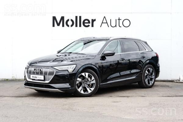 Black Audi E-Tron 2022 in Riga, with an engine capacity of 0.00 L and mileage of 44 thousand km for 34950 €, photo 1 on AUTOMOTO.COM.LV