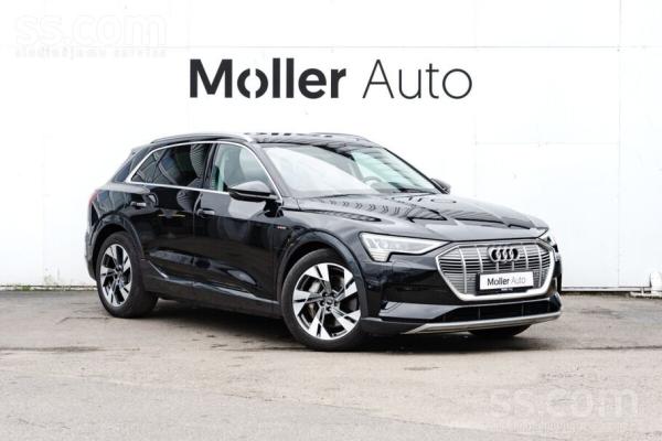 Black Audi E-Tron 2022 in Riga, with an engine capacity of 0.00 L and mileage of 44 thousand km for 34950 €, photo 2 on AUTOMOTO.COM.LV