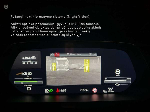 Черный Ауди E-Tron 2022 в Вильнюс, объемом двигателя 0.00 л и пробегом 35 тыс. км за 35900 €, фото 10 на AUTOMOTO.COM.LV