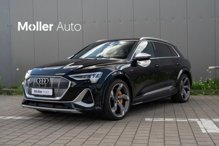Черный Ауди E-Tron 2022 в Вильнюс, объемом двигателя 0.00 л и пробегом 76 тыс. км за 40650 €, фото 4 на AUTOMOTO.COM.LV
