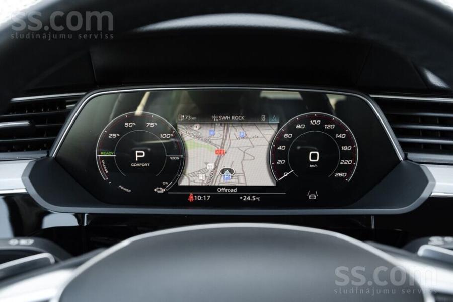 Melns Audi E-Tron 2022 Rīga, ar dzinēja tilpumu 0.00 L un nobraukumu 32 tūkst. km par 40500 €, foto 18 vietnē AUTOMOTO.COM.LV
