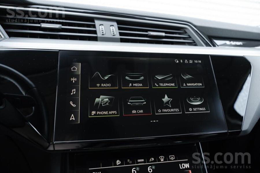 Melns Audi E-Tron 2022 Rīga, ar dzinēja tilpumu 0.00 L un nobraukumu 32 tūkst. km par 40500 €, foto 22 vietnē AUTOMOTO.COM.LV