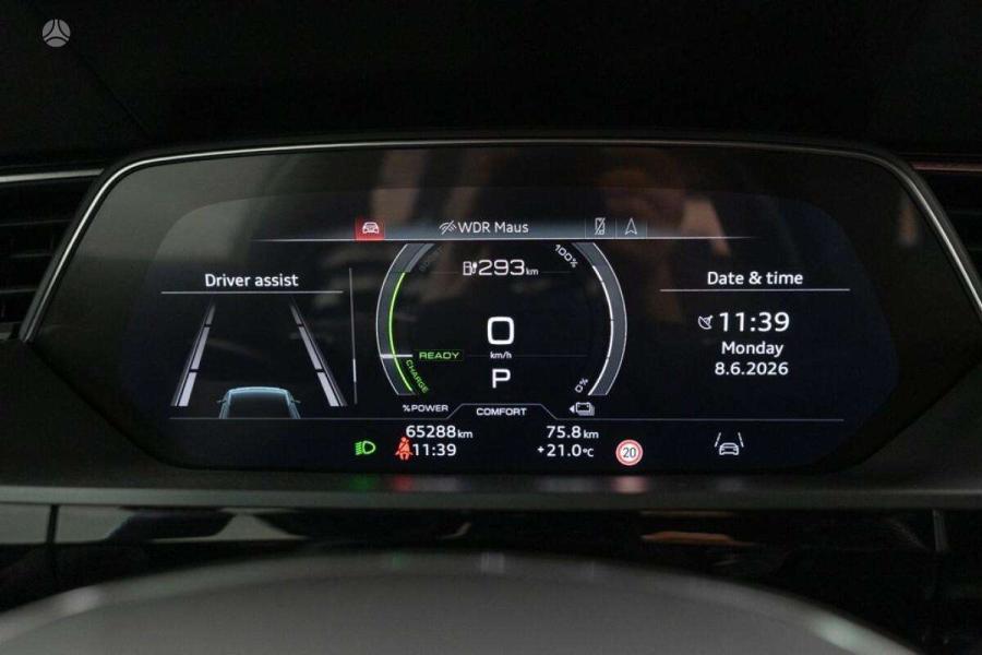 Черный Ауди E-Tron 2022 в Вильнюс, объемом двигателя 0.00 л и пробегом 65 тыс. км за 32900 €, фото 12 на AUTOMOTO.COM.LV