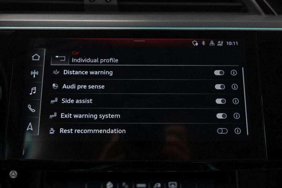 Черный Ауди E-Tron 2022 в Вильнюс, объемом двигателя 0.00 л и пробегом 58 тыс. км за 29250 €, фото 14 на AUTOMOTO.COM.LV