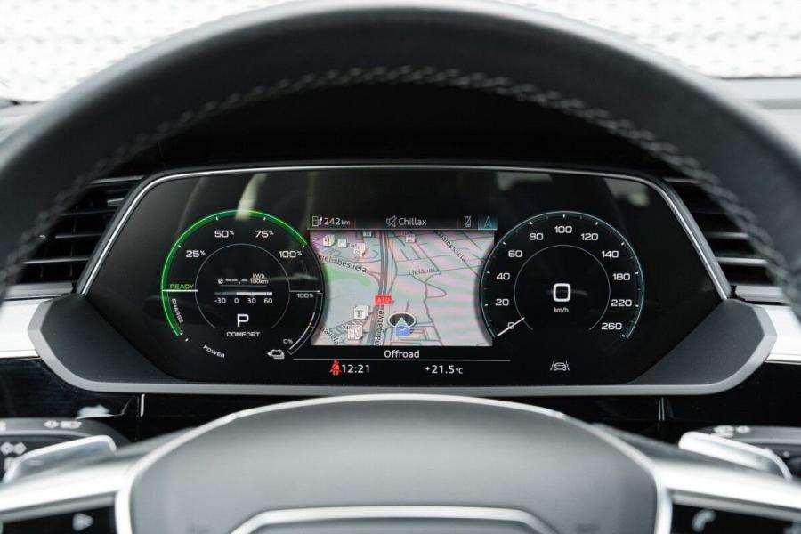 Melns Audi E-Tron 2022 Mārupe, ar dzinēja tilpumu 0.00 L un nobraukumu 26 tūkst. km par 36000 €, foto 16 vietnē AUTOMOTO.COM.LV